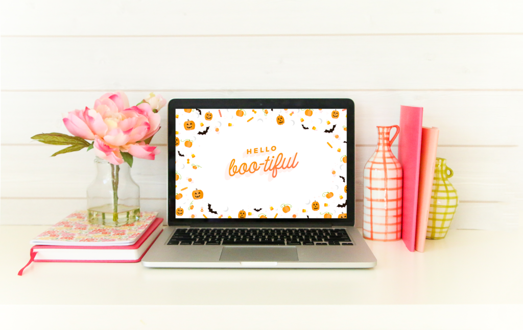 "Hello Boo-tiful" Wallpaper | Amber Housley
